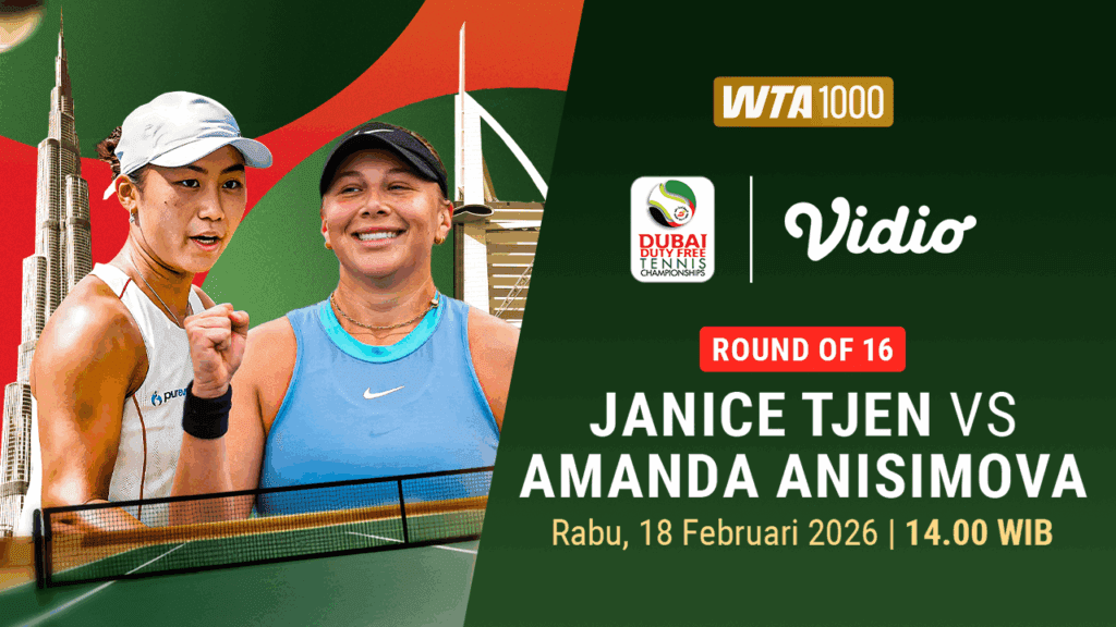 Sejarah Tenis Indonesia: Janice Tjen Hadapi Amanda Anisimova di Babak ...